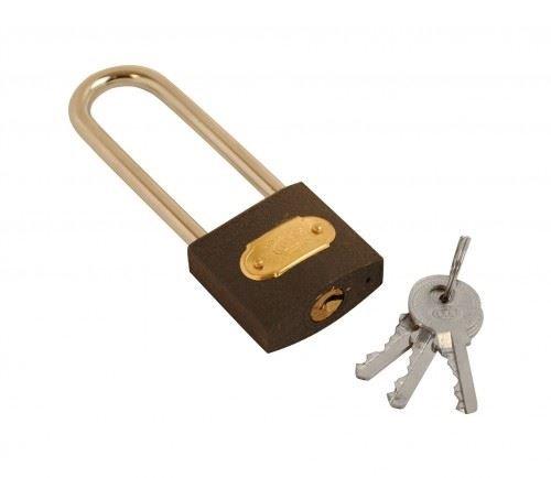 32mm Long shackle Iron padlock - Fawcett Security Zimbabwe
