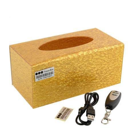 Spy Camera Tissue Box - Fawcett Security Zimbabwe